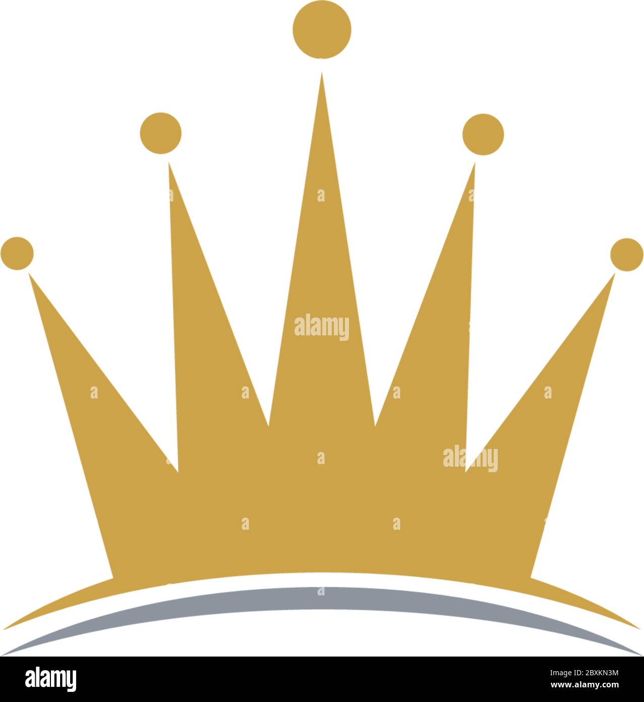 Crown Concept Logo Icon Design Template Stock Vector Image & Art - Alamy