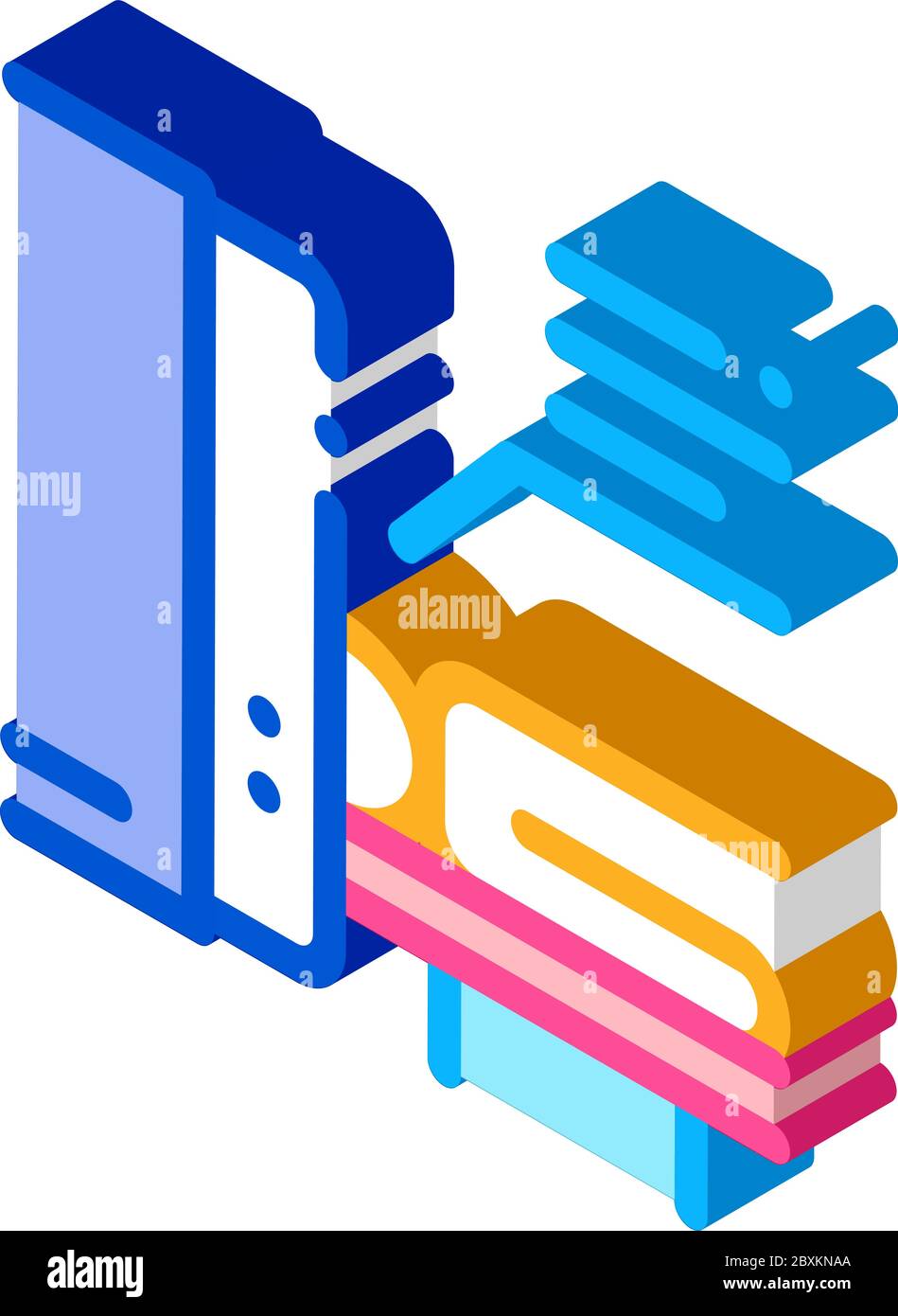human body scan x-ray isometric icon vector illustration Stock Vector ...