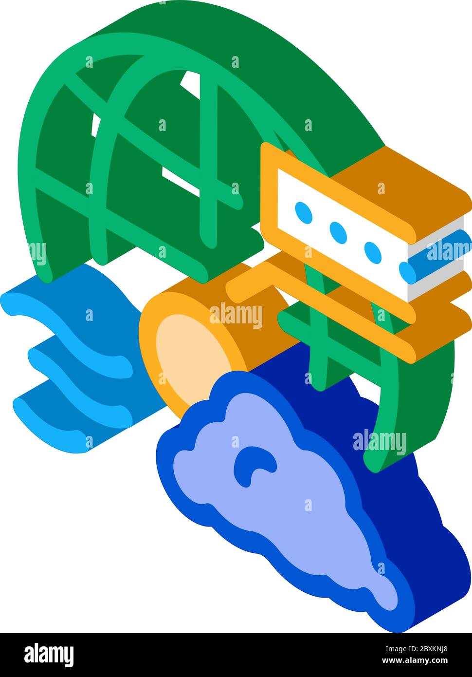 climatology science isometric icon vector illustration Stock Vector ...