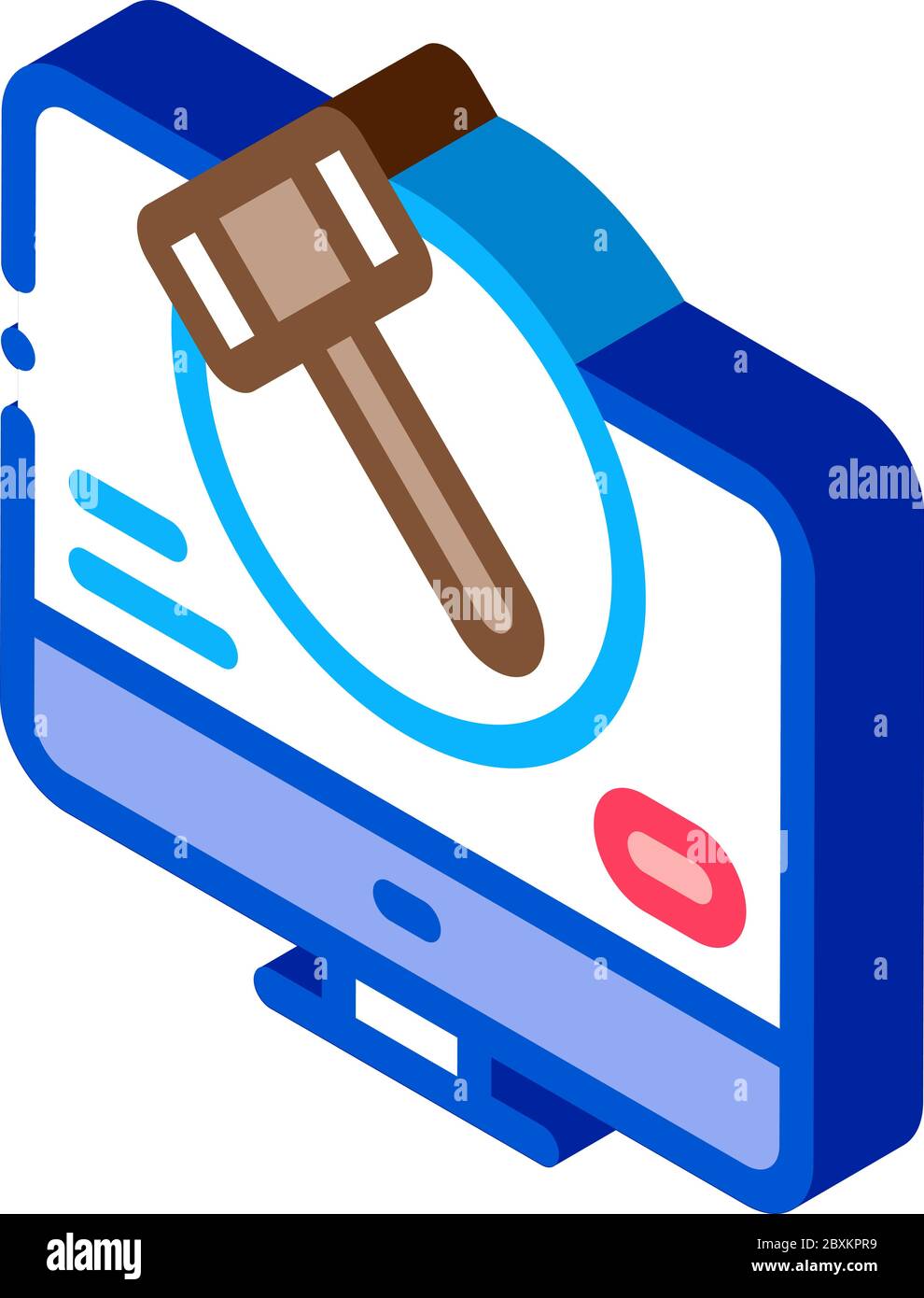 Bid item Stock Vector Images - Alamy