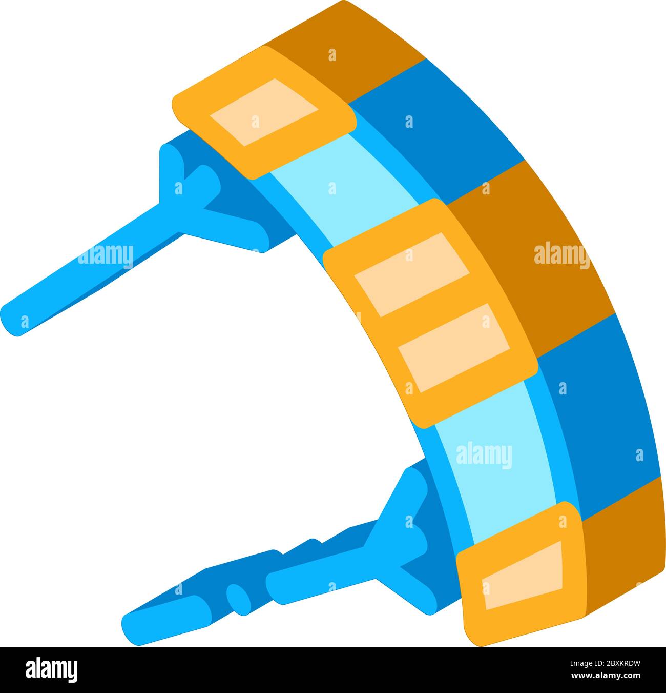 kind of kite isometric icon vector illustration Stock Vector Image ...