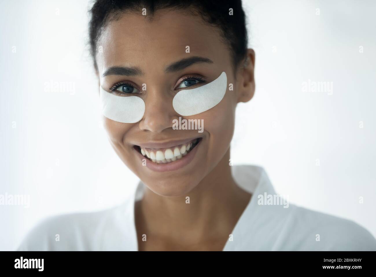 Smiling under mask hi-res stock photography and images - Alamy