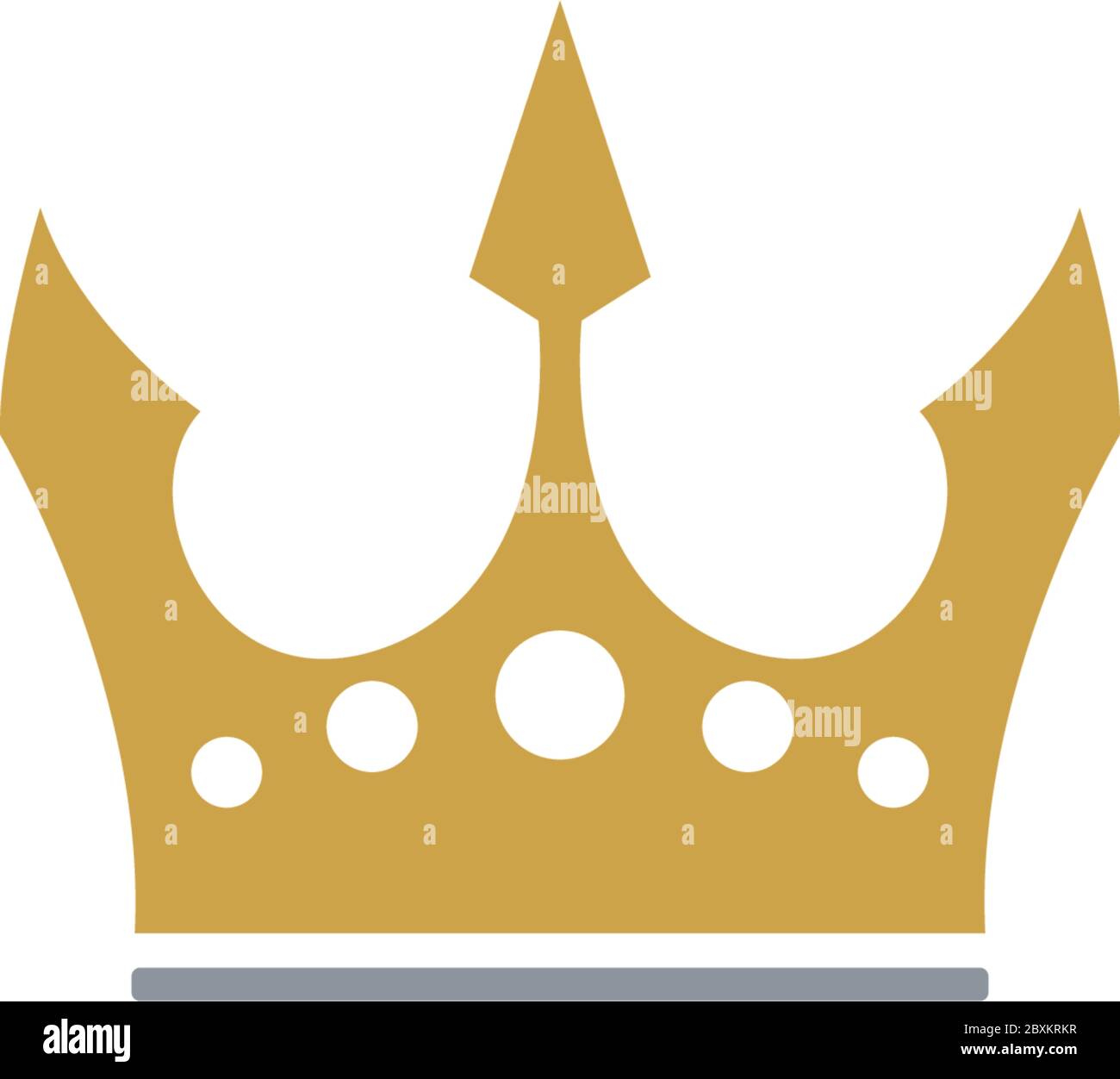 Crown Concept Logo Icon Design Template Stock Vector Image & Art - Alamy