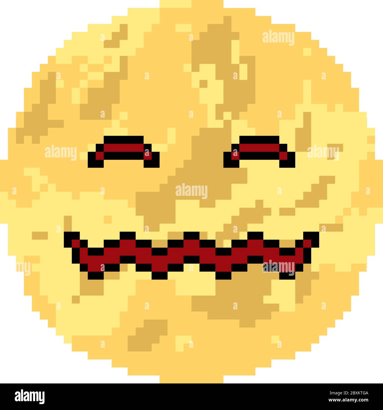 Moon cartoon pixel art hi-res stock photography and images - Alamy