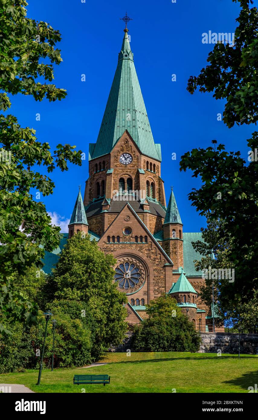 Sofia Church in the Sodermalm district, one of the major churches of ...