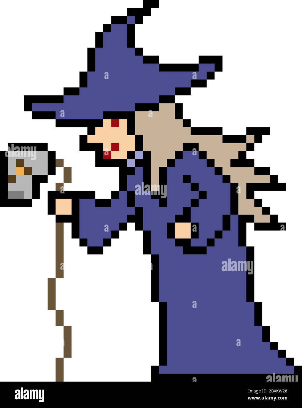 Pixel lady hi-res stock photography and images - Alamy