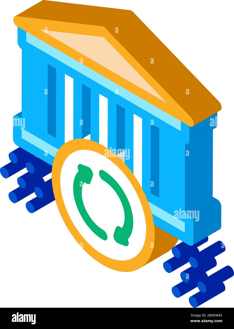 sync update isometric icon vector illustration Stock Vector Image & Art ...