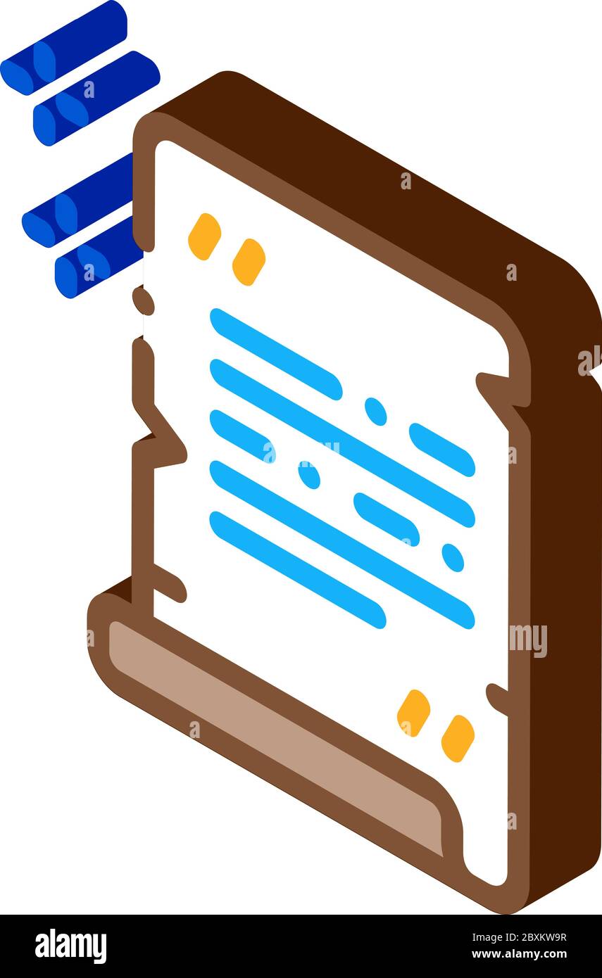 church sacred document isometric icon vector illustration Stock Vector ...