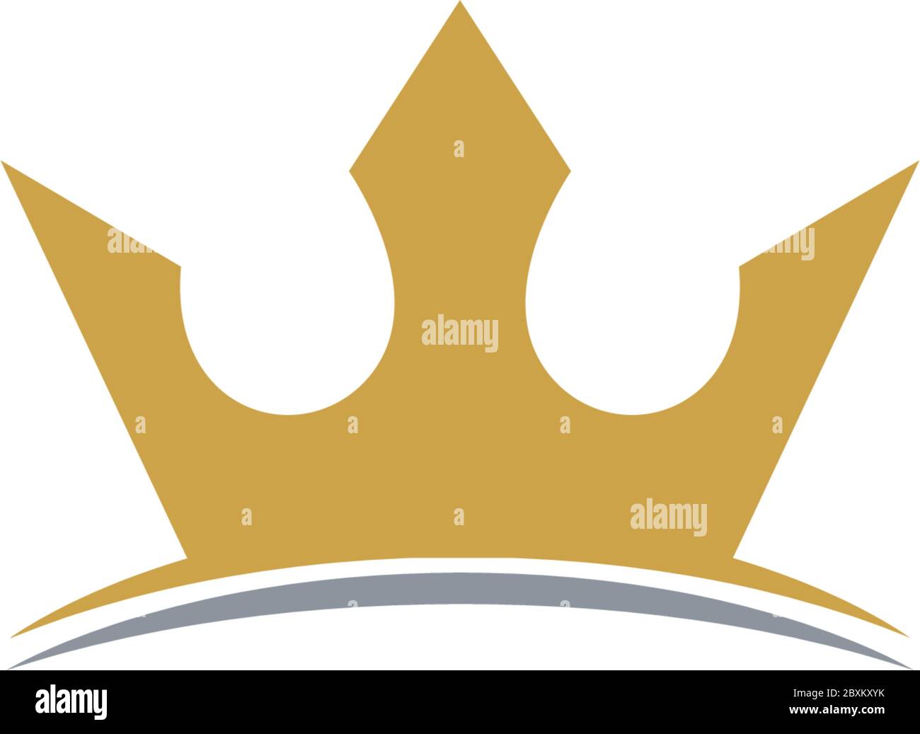 Crown Concept Logo Icon Design Template Stock Vector Image & Art - Alamy
