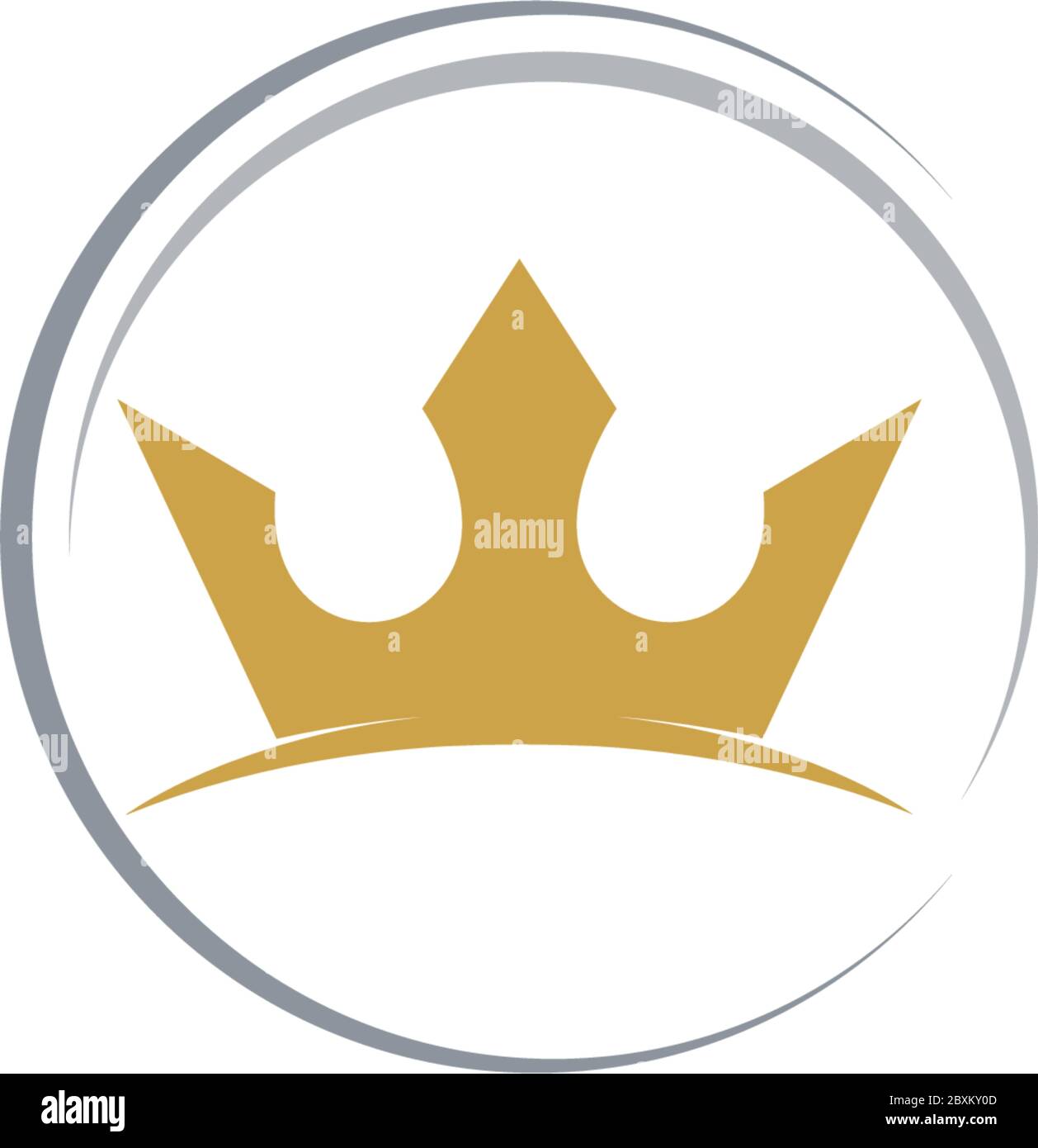 Crown Concept Logo Icon Design Template Stock Vector Image & Art - Alamy