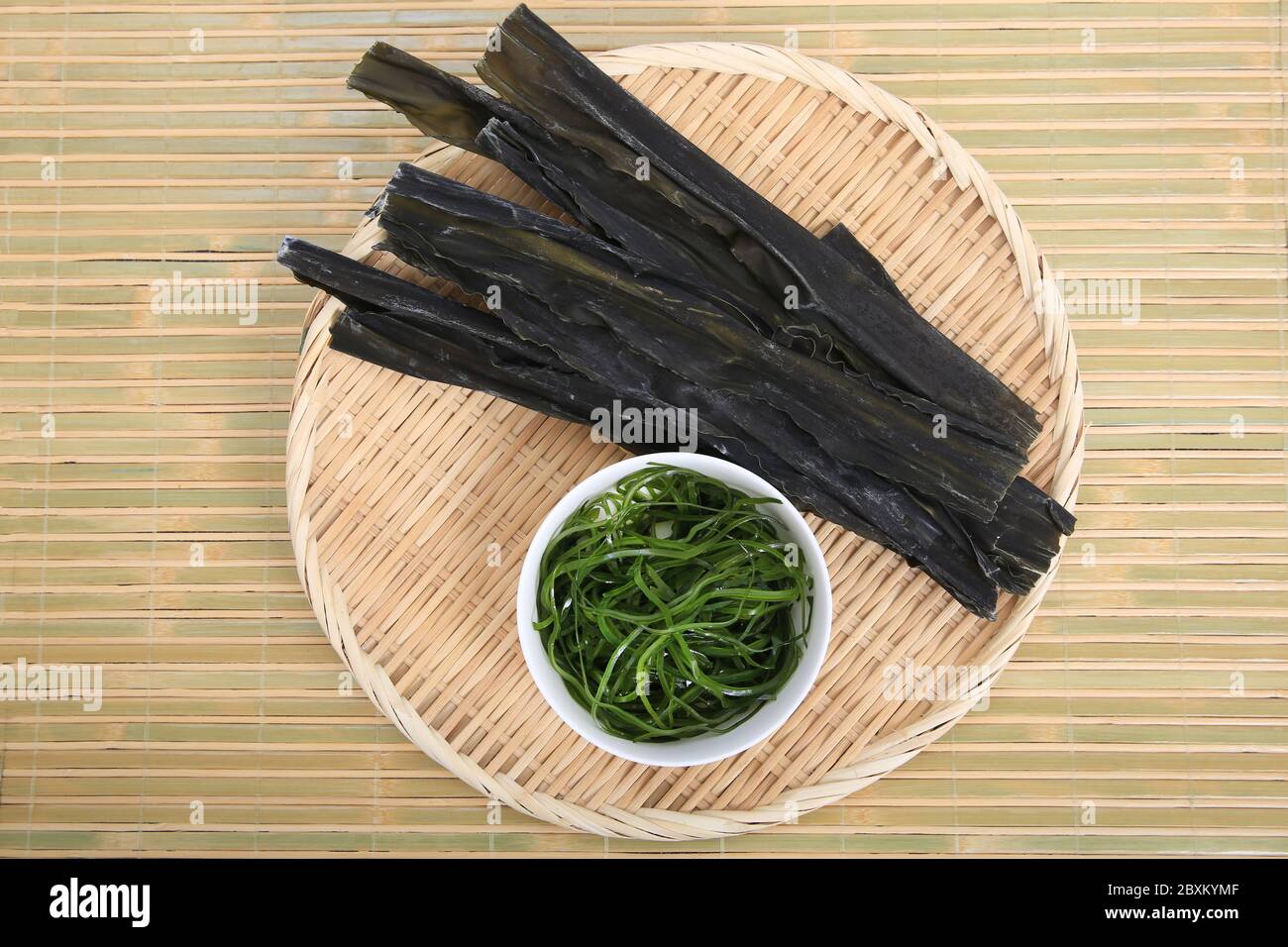 Chopped Sea Tangle Stock Photo - Alamy