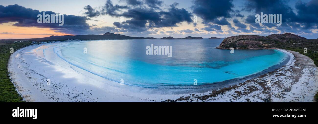 Sunrise lucky bay beach hi-res stock photography and images - Alamy