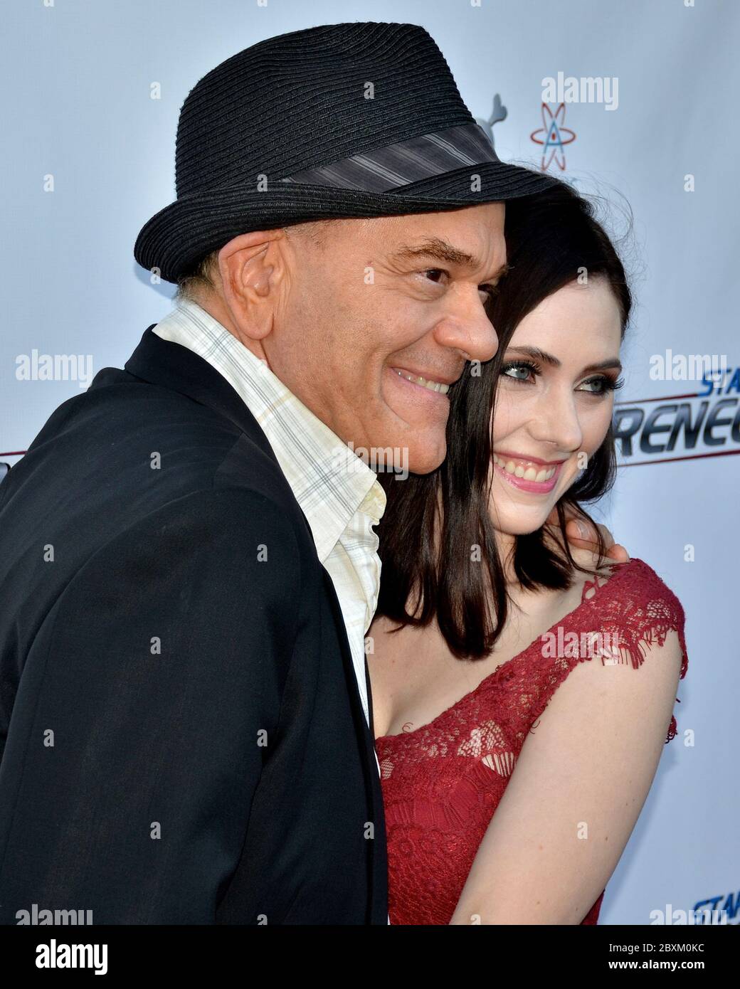 August 1, 2015: Robert Picardo and Adrienne Wilkinson attend at the World Premiere of ''Star ...