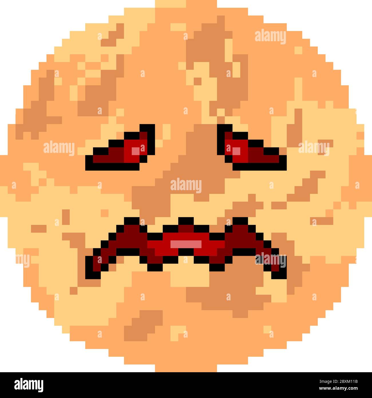 Moon cartoon pixel art hi-res stock photography and images - Alamy
