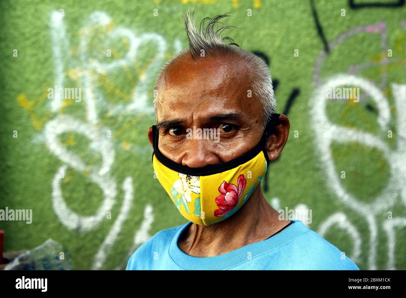 Antipolo City, Philippines - June 1, 2020: Portrait of an adult ...