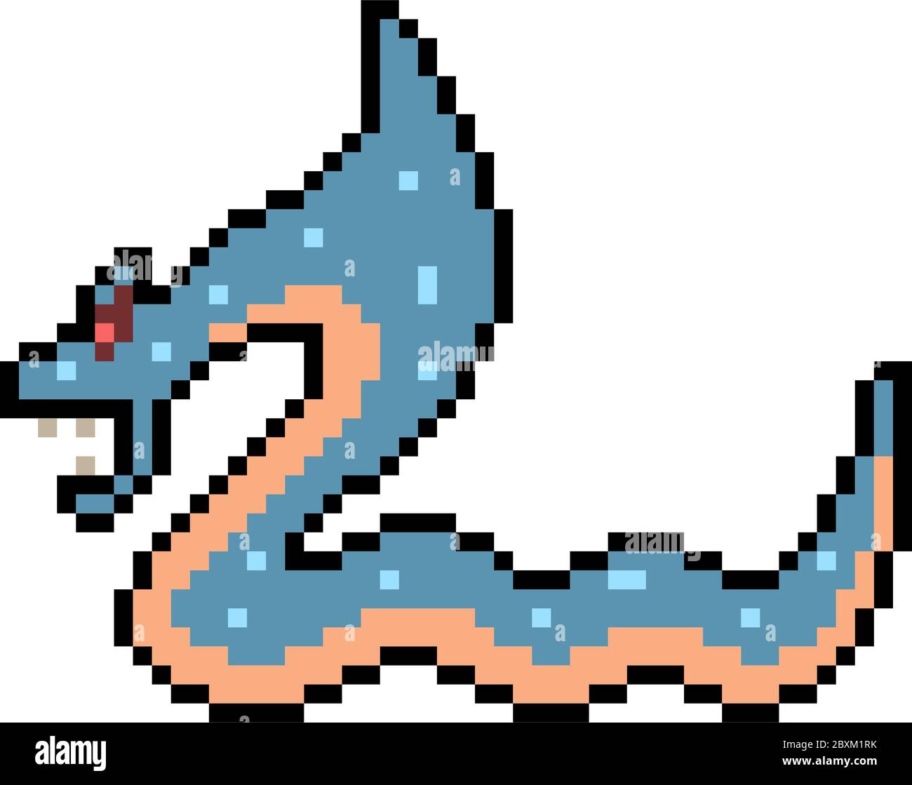 Pixel snake hi-res stock photography and images - Alamy