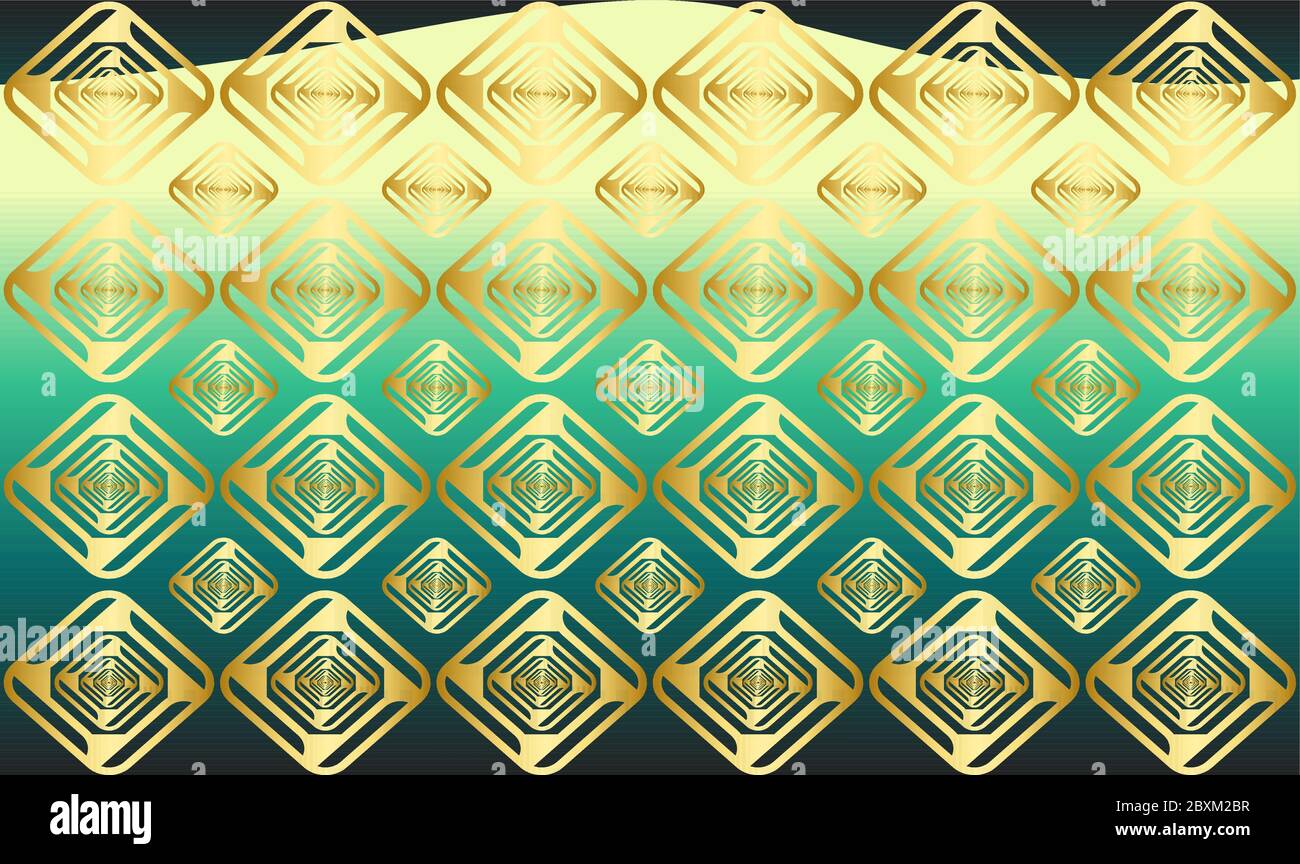 Gold lattice design hi-res stock photography and images - Alamy