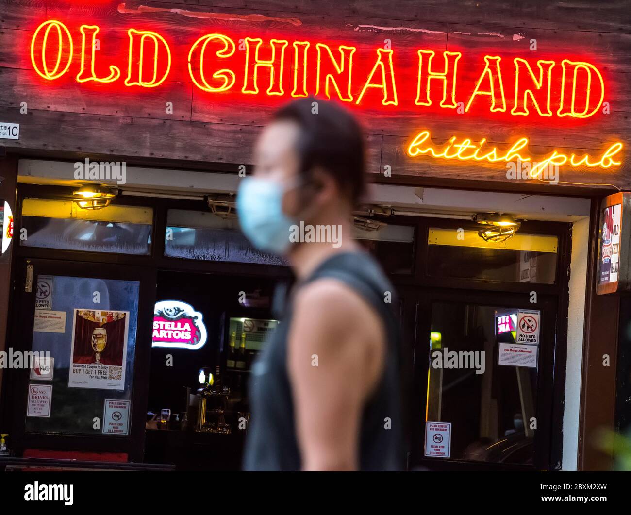 Neon signs, Hong Kong, China Stock Photo - Alamy