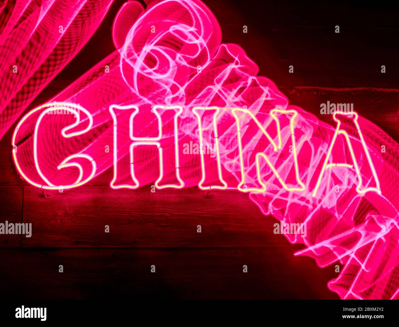 Neon signs, Hong Kong, China Stock Photo - Alamy