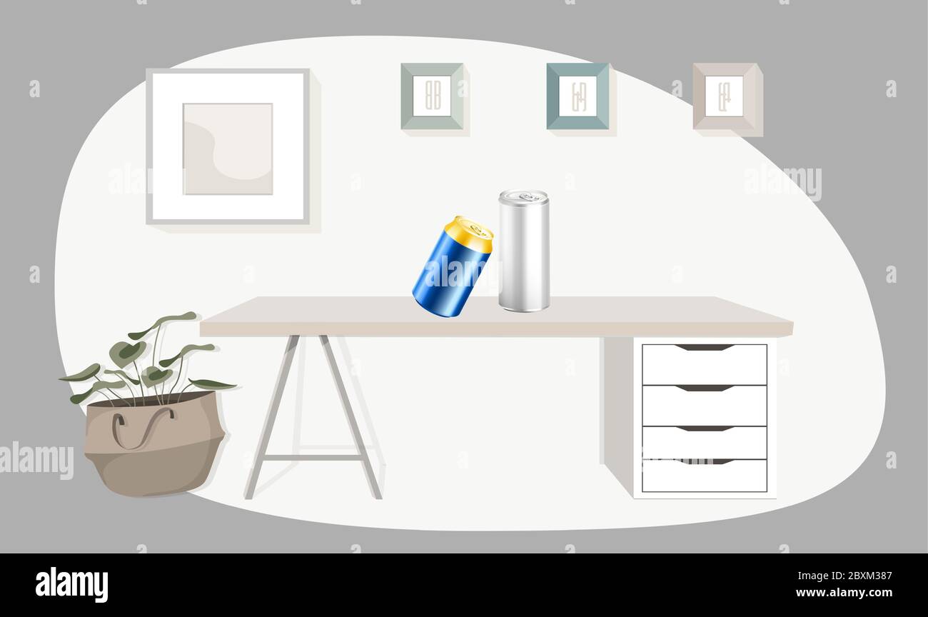 Mock up paper coffee Stock Vector Images - Alamy