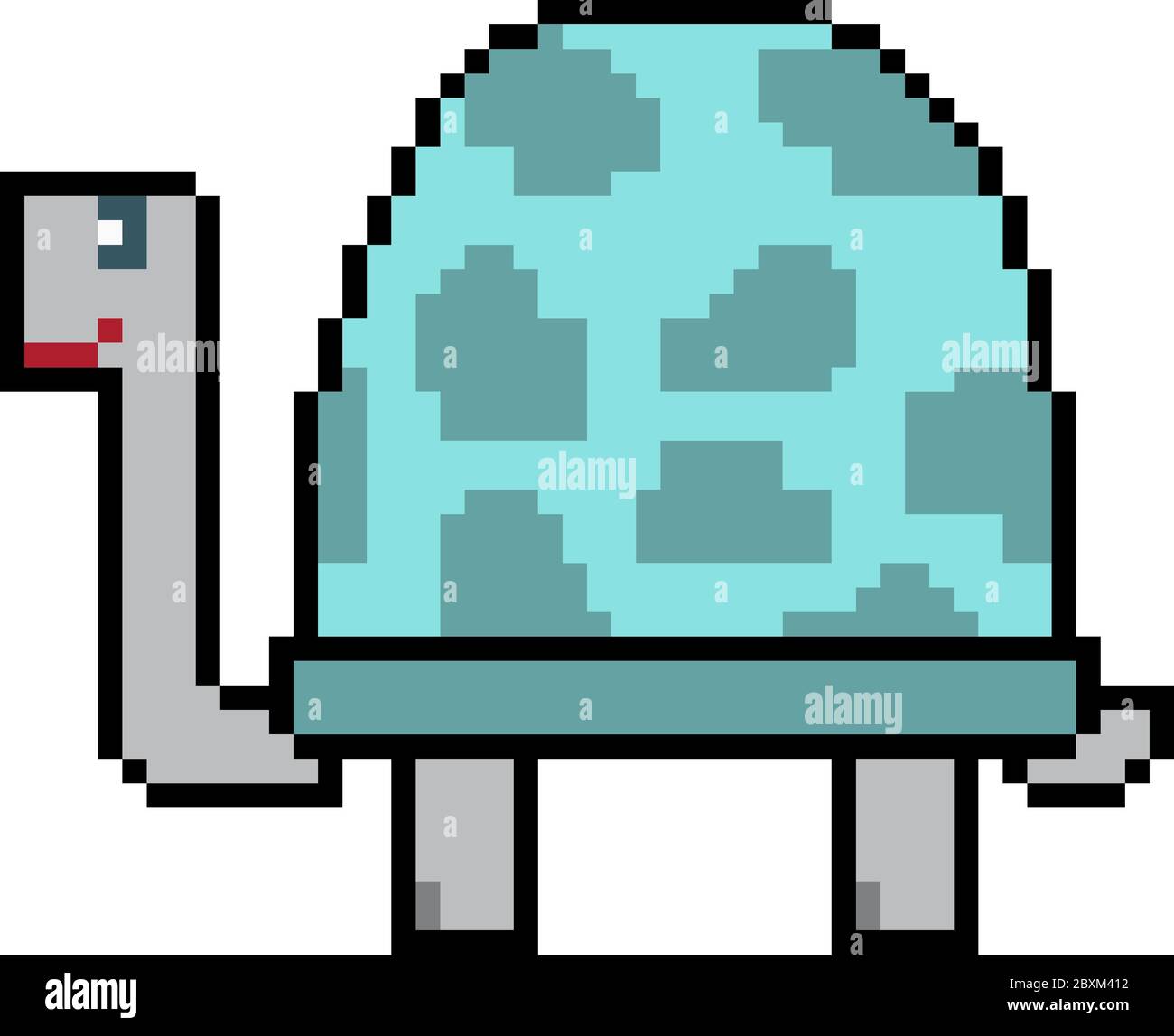 Tortoise turtle side by side Stock Vector Images - Alamy