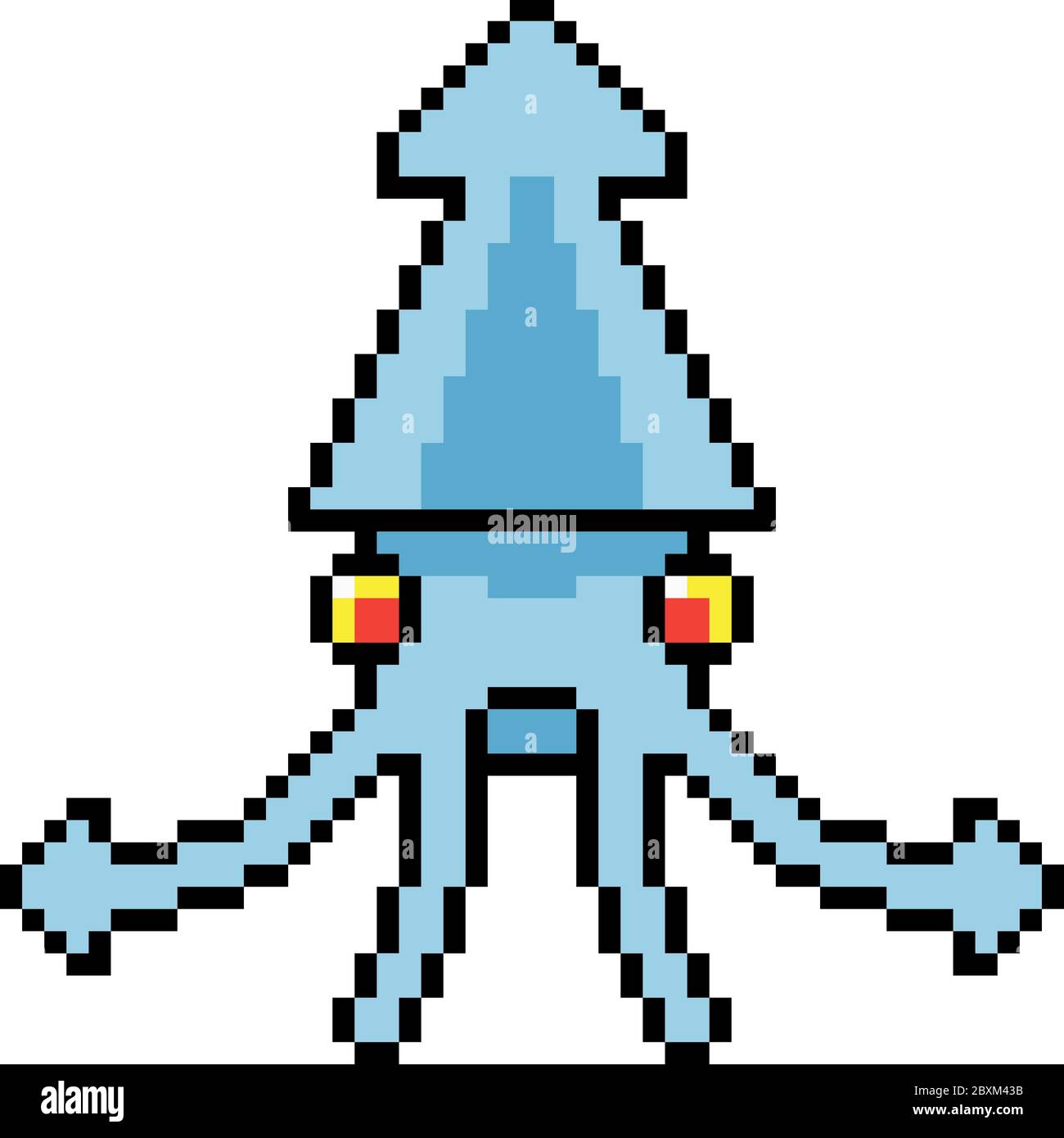 Octopus pixel art hi-res stock photography and images - Alamy