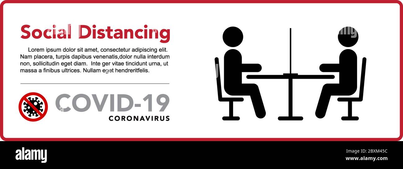 Keep a social distance in restaurants and cafes. Visitors ' tables are ...