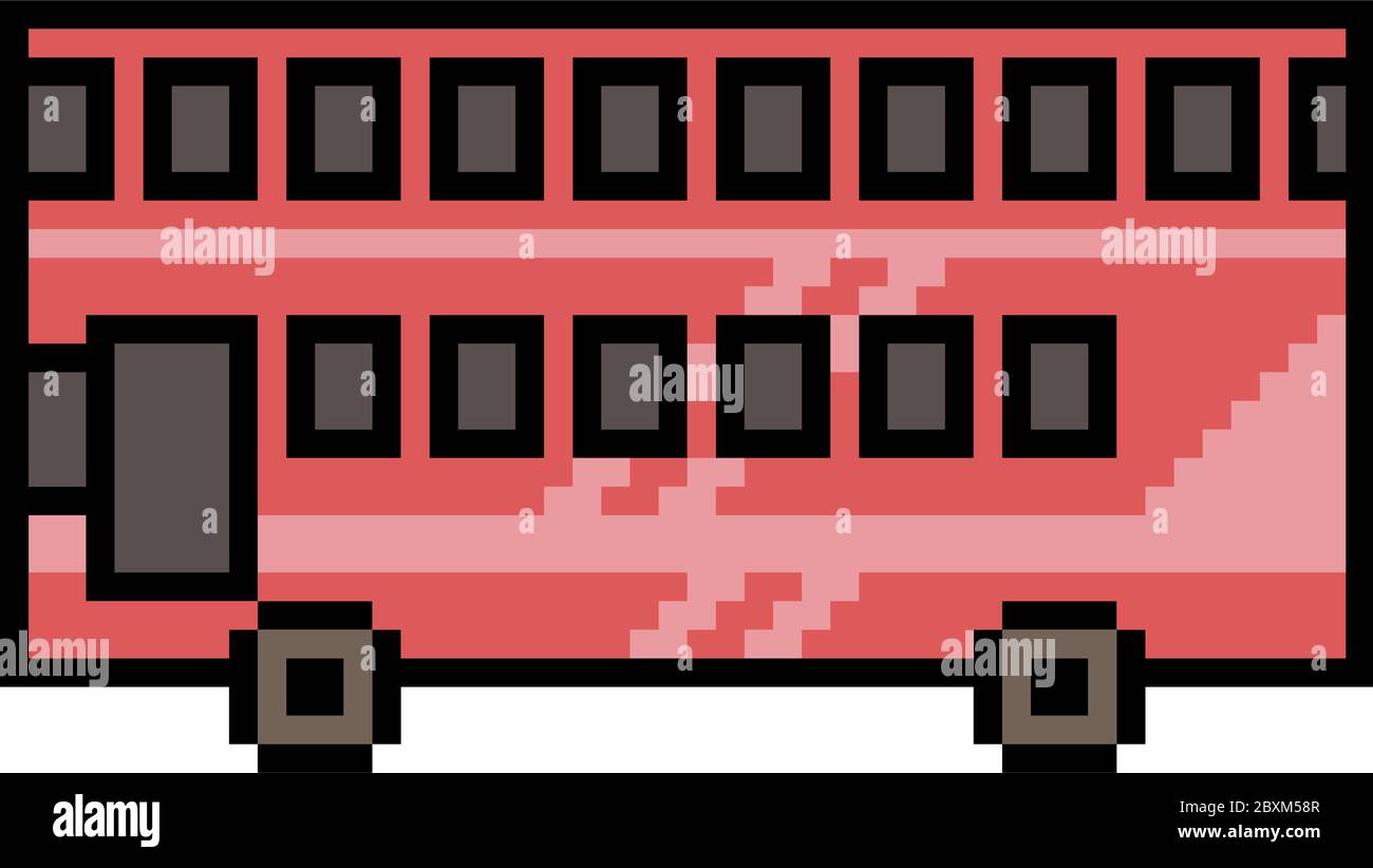Bus pixel hi-res stock photography and images - Alamy