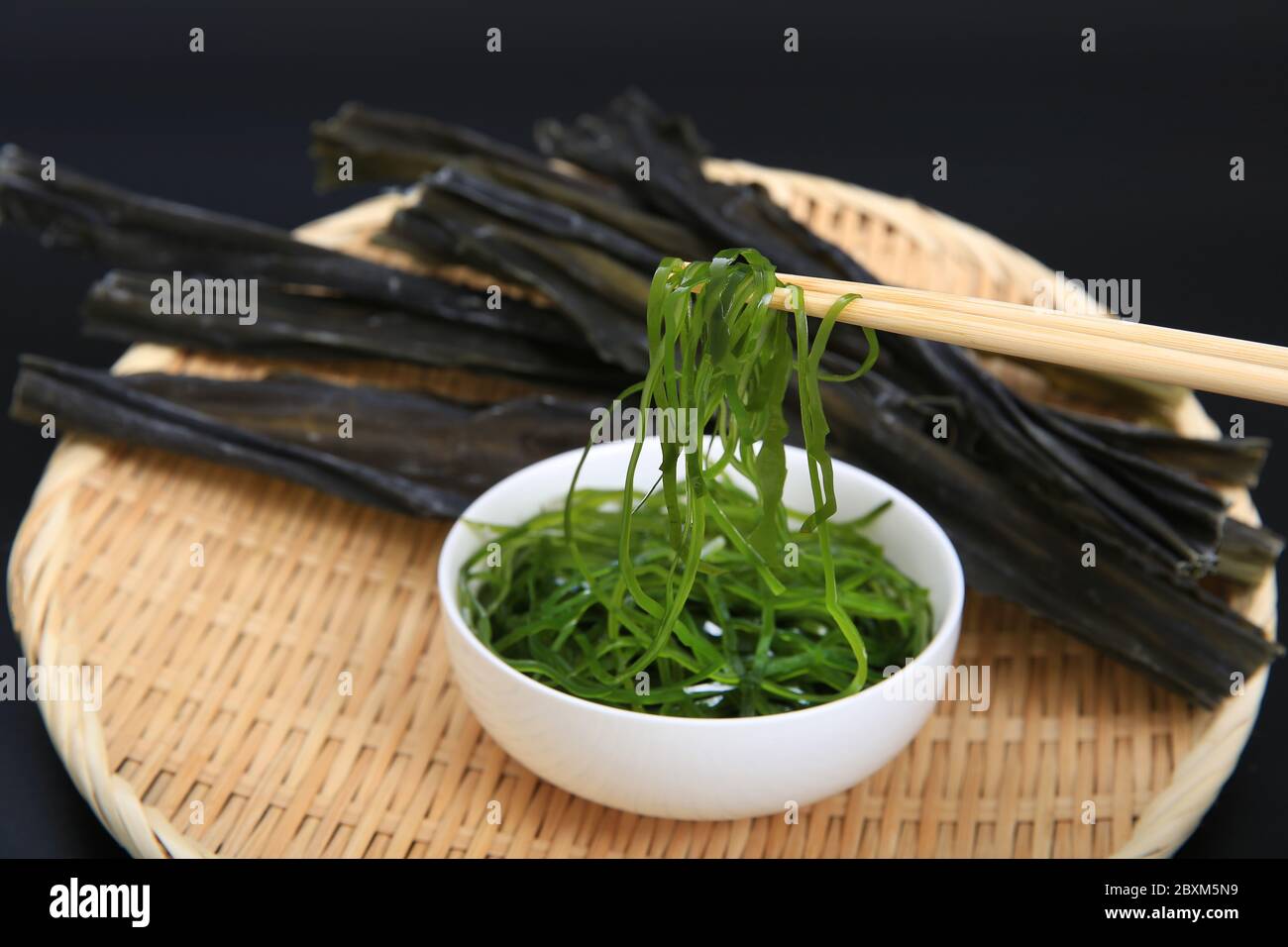 Chopped Sea Tangle Stock Photo - Alamy