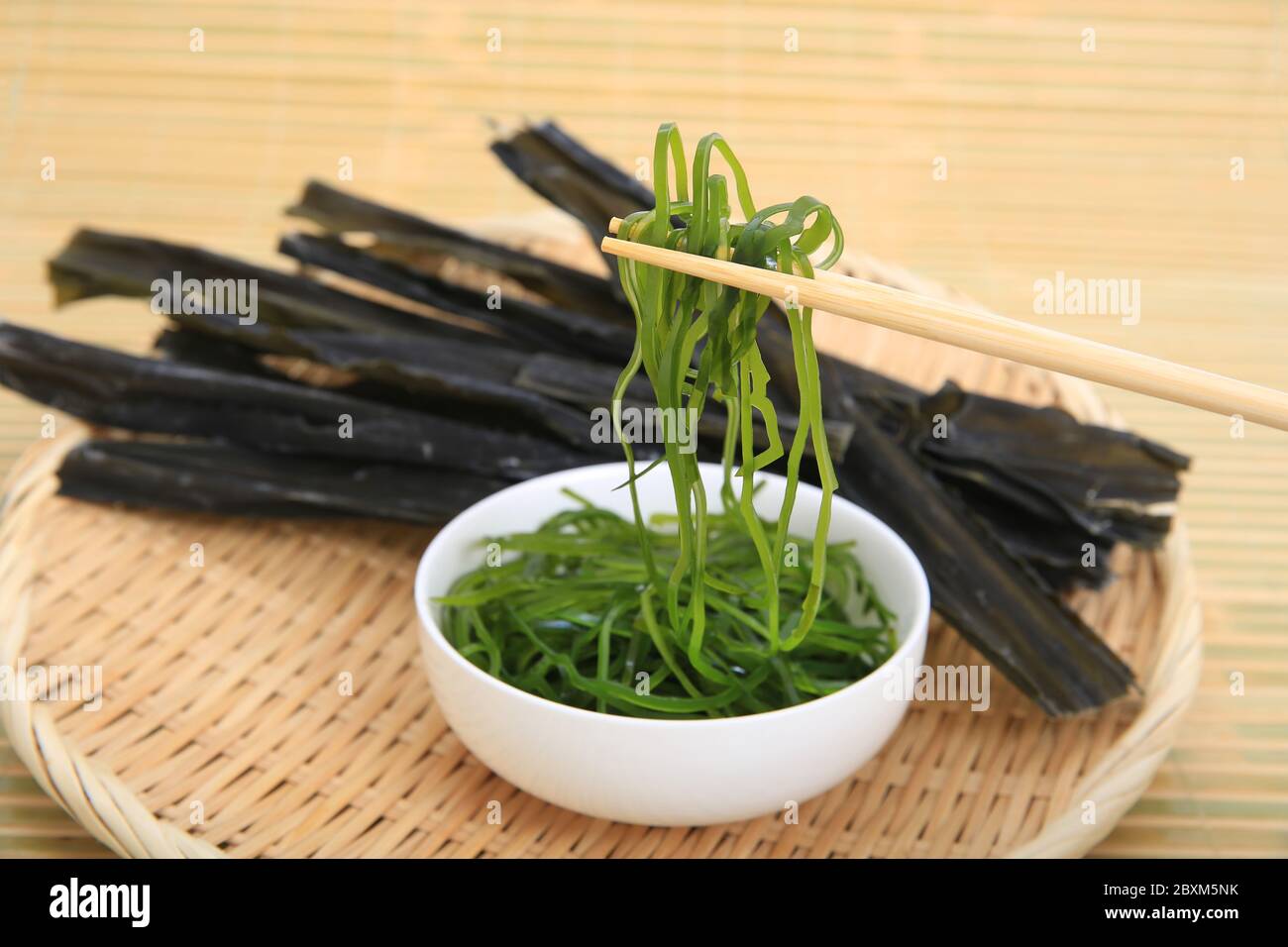 Chopped Sea Tangle Stock Photo - Alamy