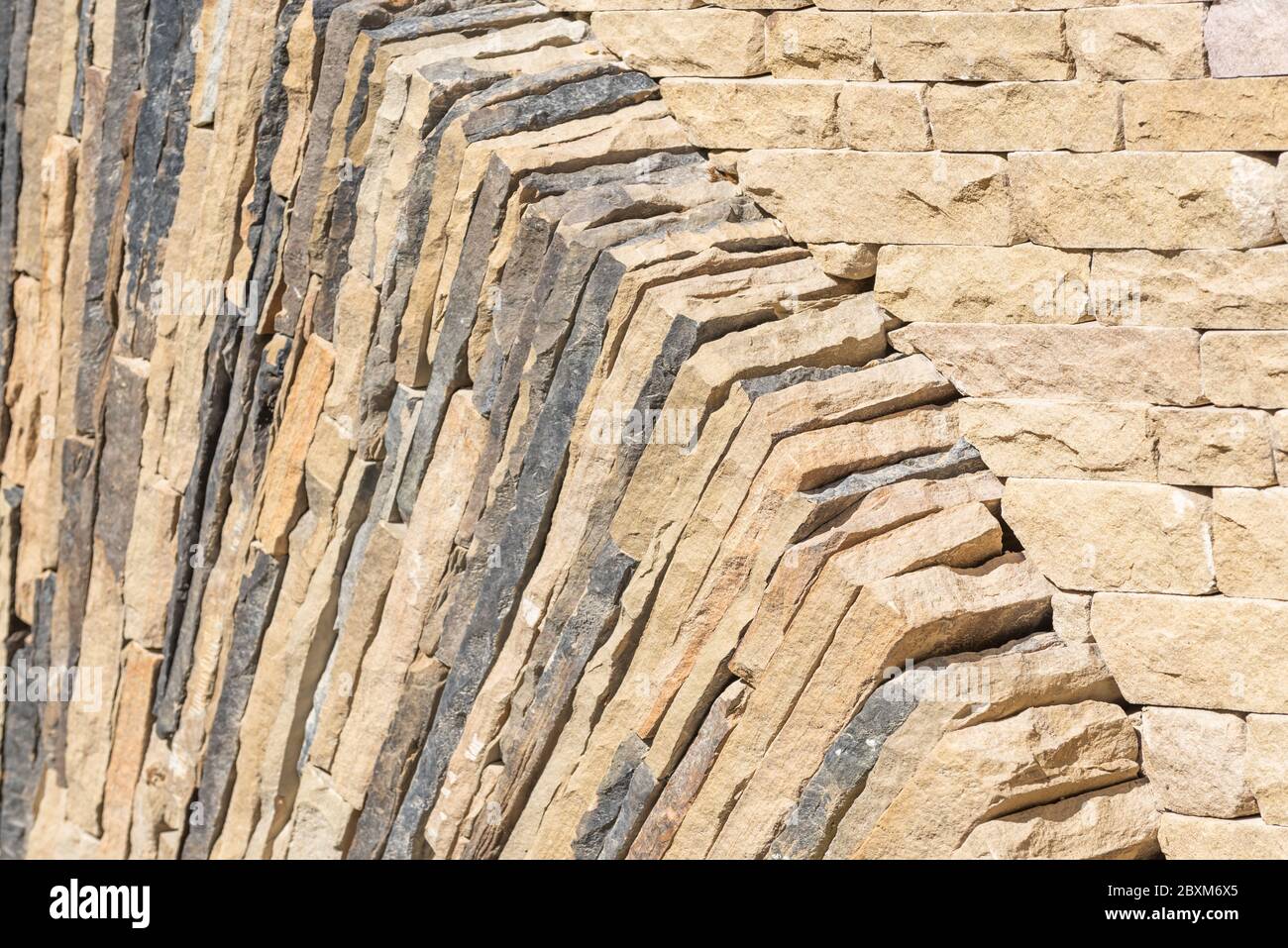 Stone work shapes Stock Photo - Alamy