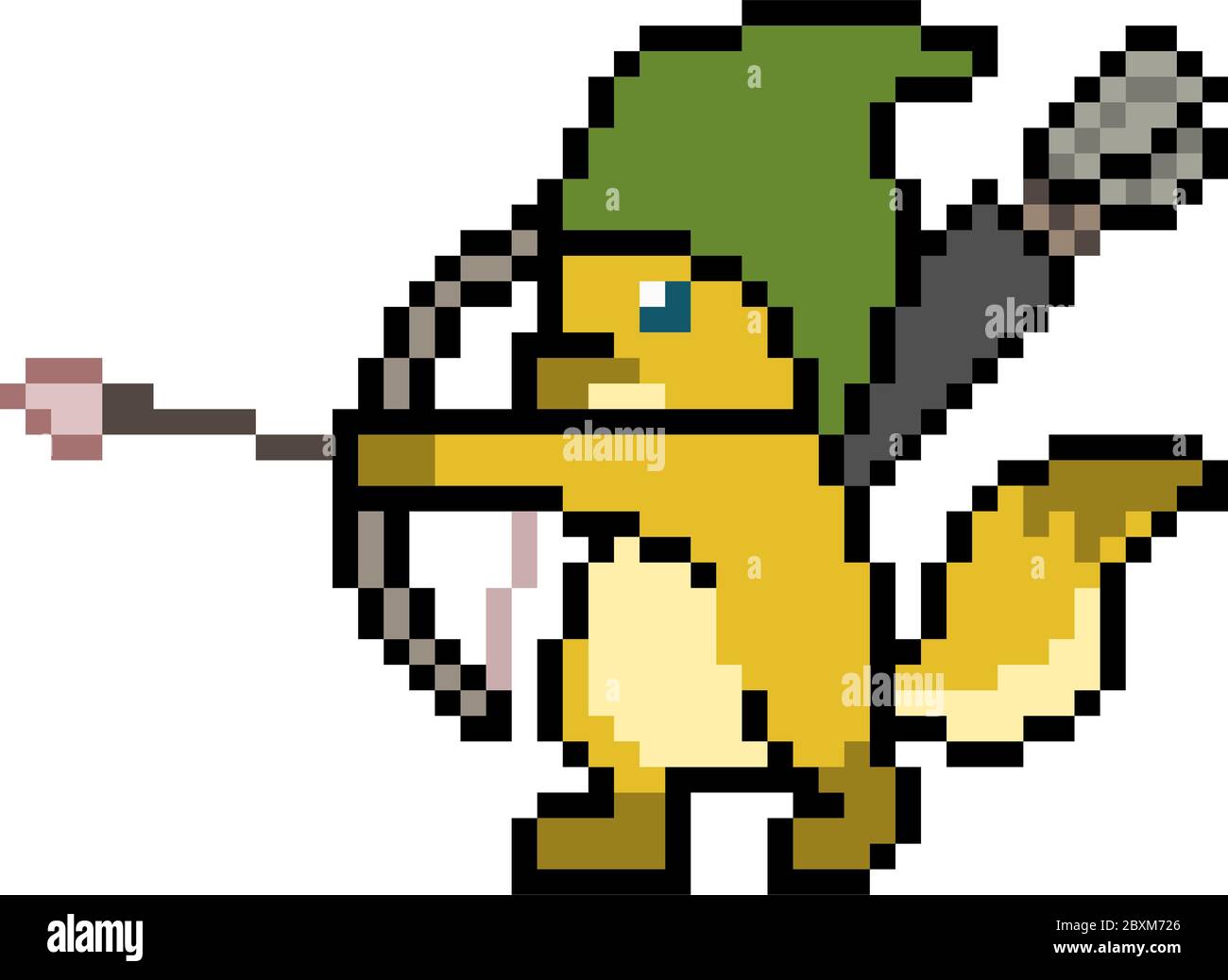Archer pixel art Stock Vector Images - Alamy
