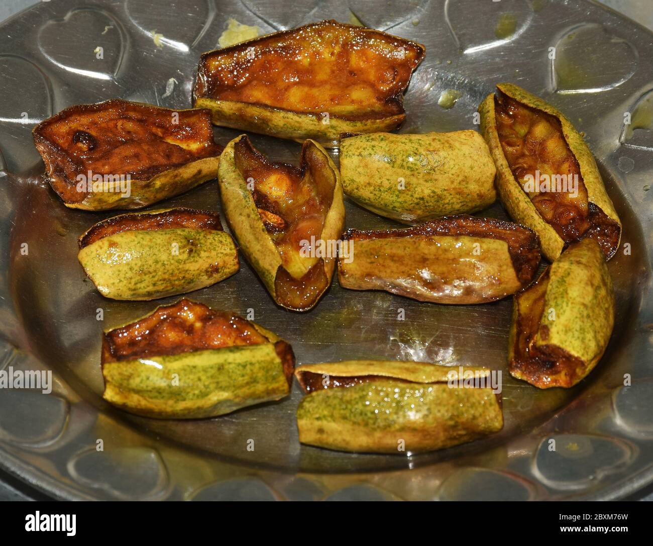 Indian Fried Bengali Food Pointed Gourd also called as Potol Bhaja ...