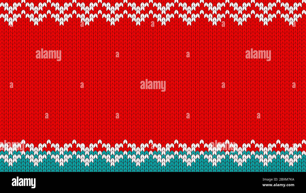Knitted vector background. Celebration of Merry Christmas Stock Vector ...