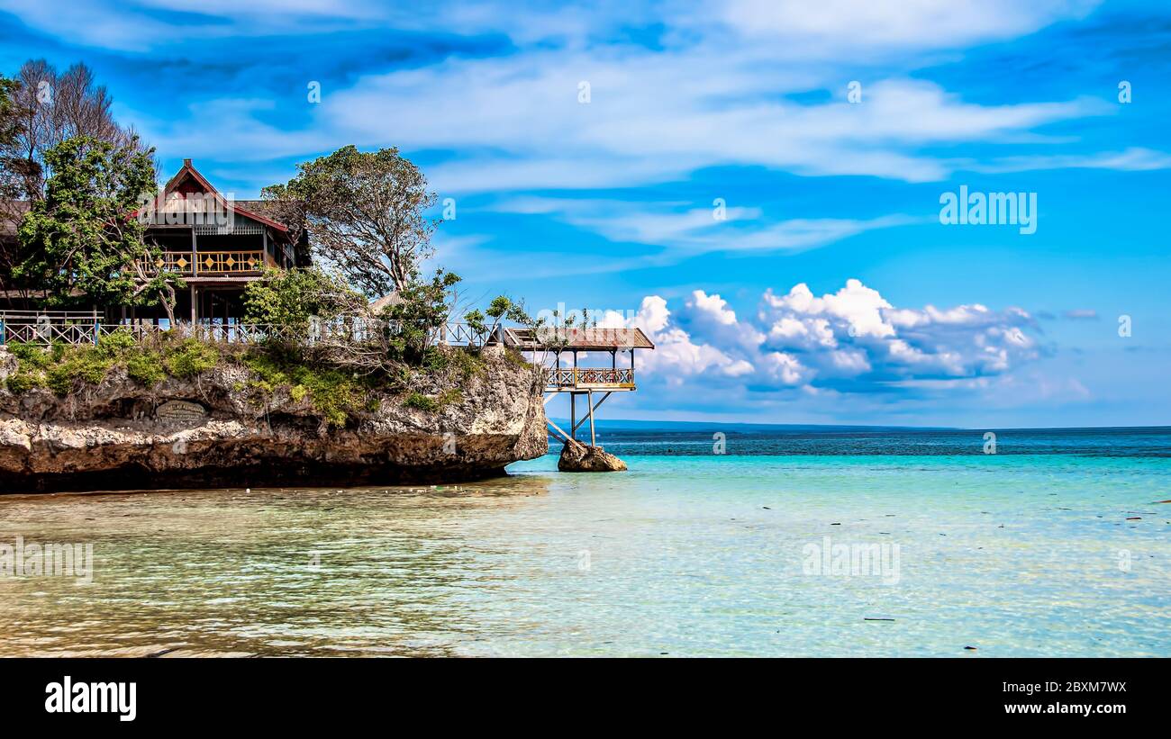 View of Bira Beach in Sulawesi, one of the four Great Sunda Islands ...