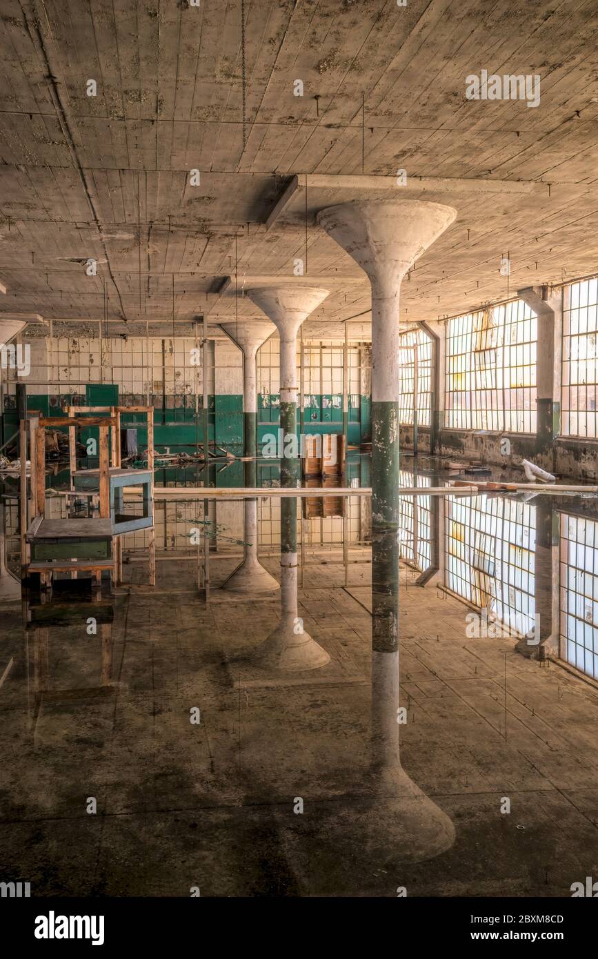 Flooded Water Factory High Resolution Stock Photography and Images - Alamy