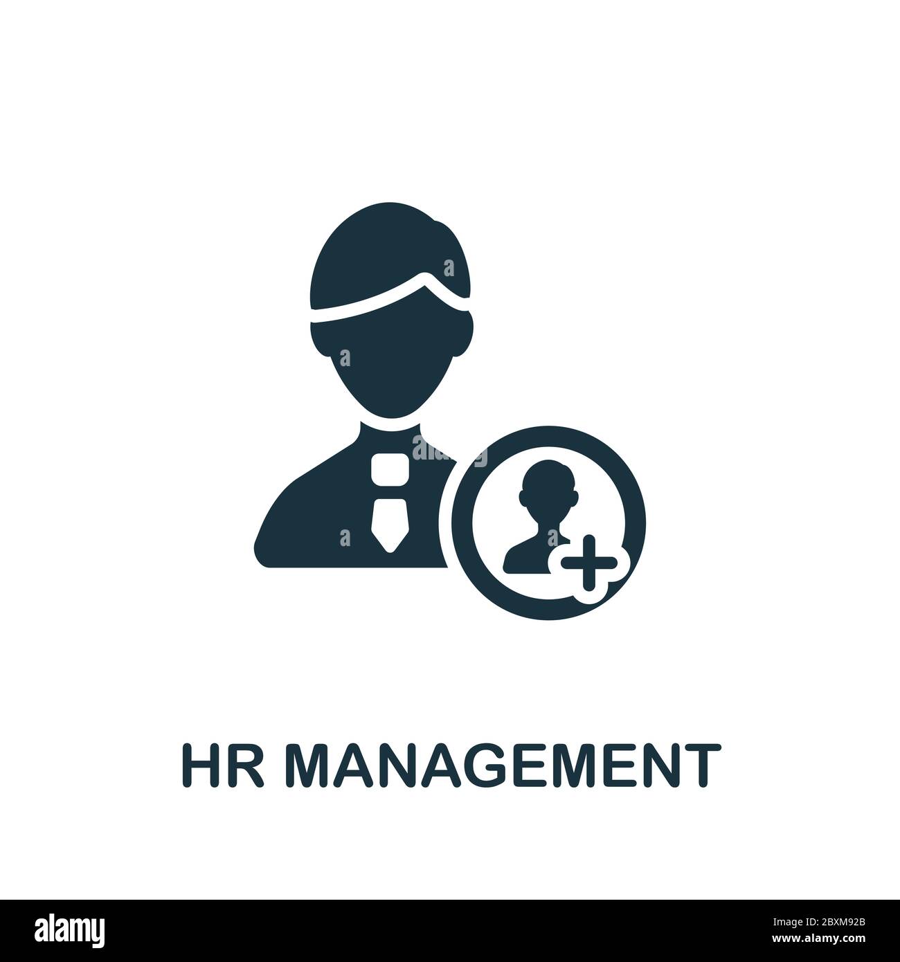 Hr Management icon. Simple element from company management collection ...