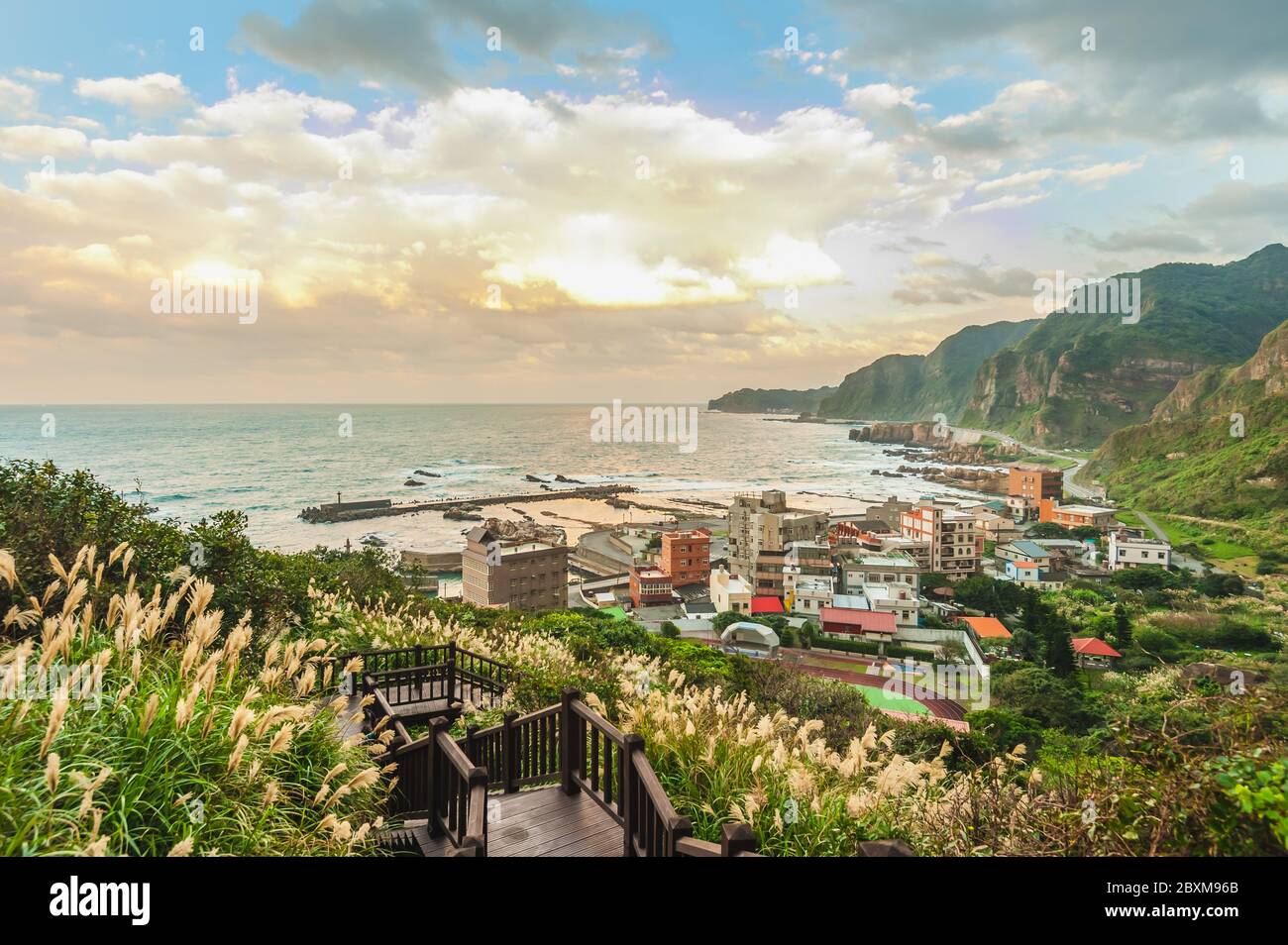 scenery of northern coast and nanya village in taipei, taiwan Stock ...