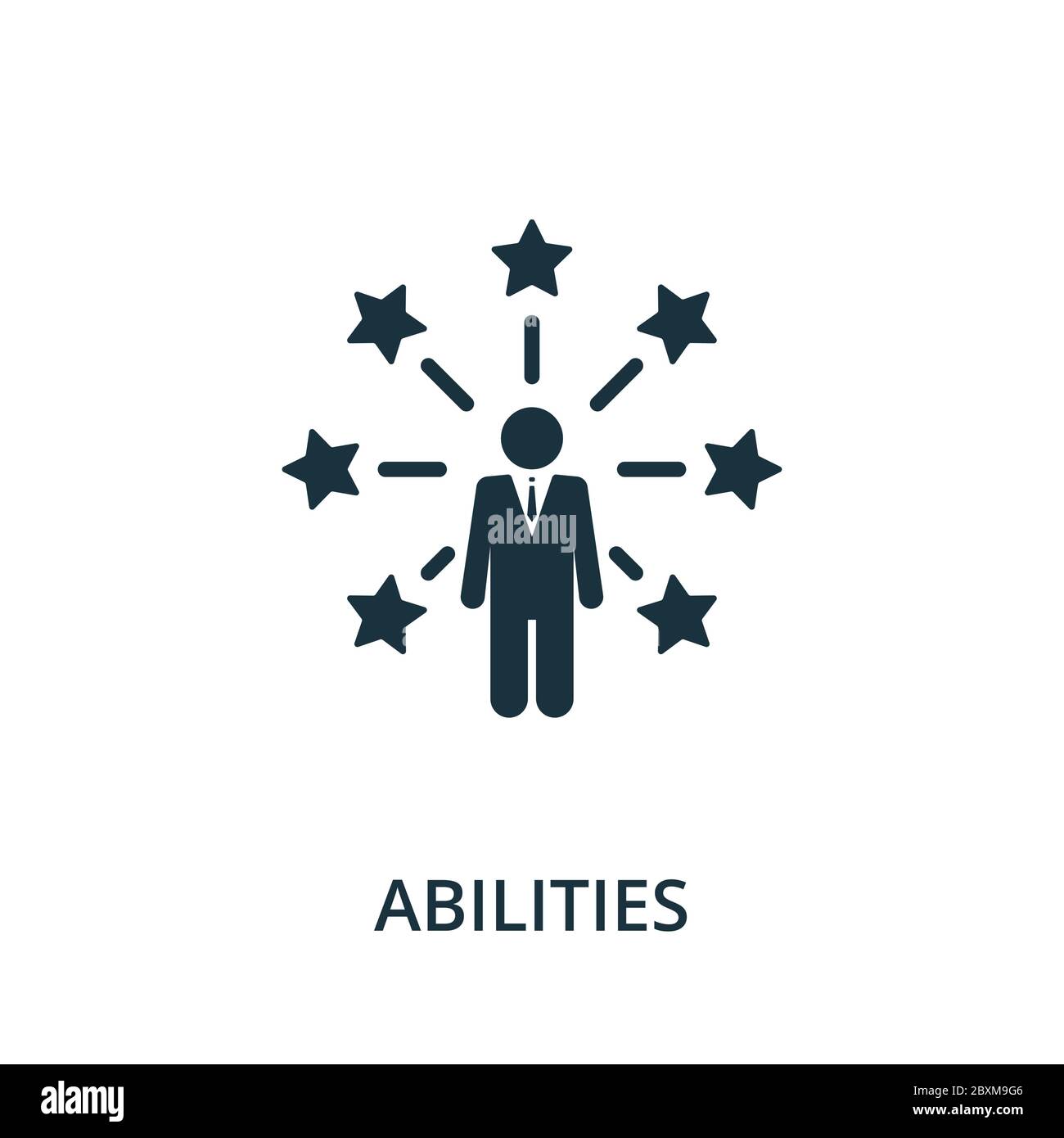 Abilities icon from reputation management collection. Simple line ...