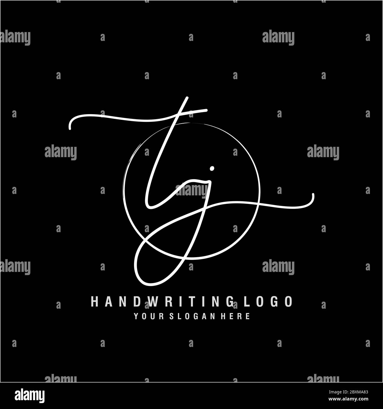 Letter tj logo hi-res stock photography and images - Alamy