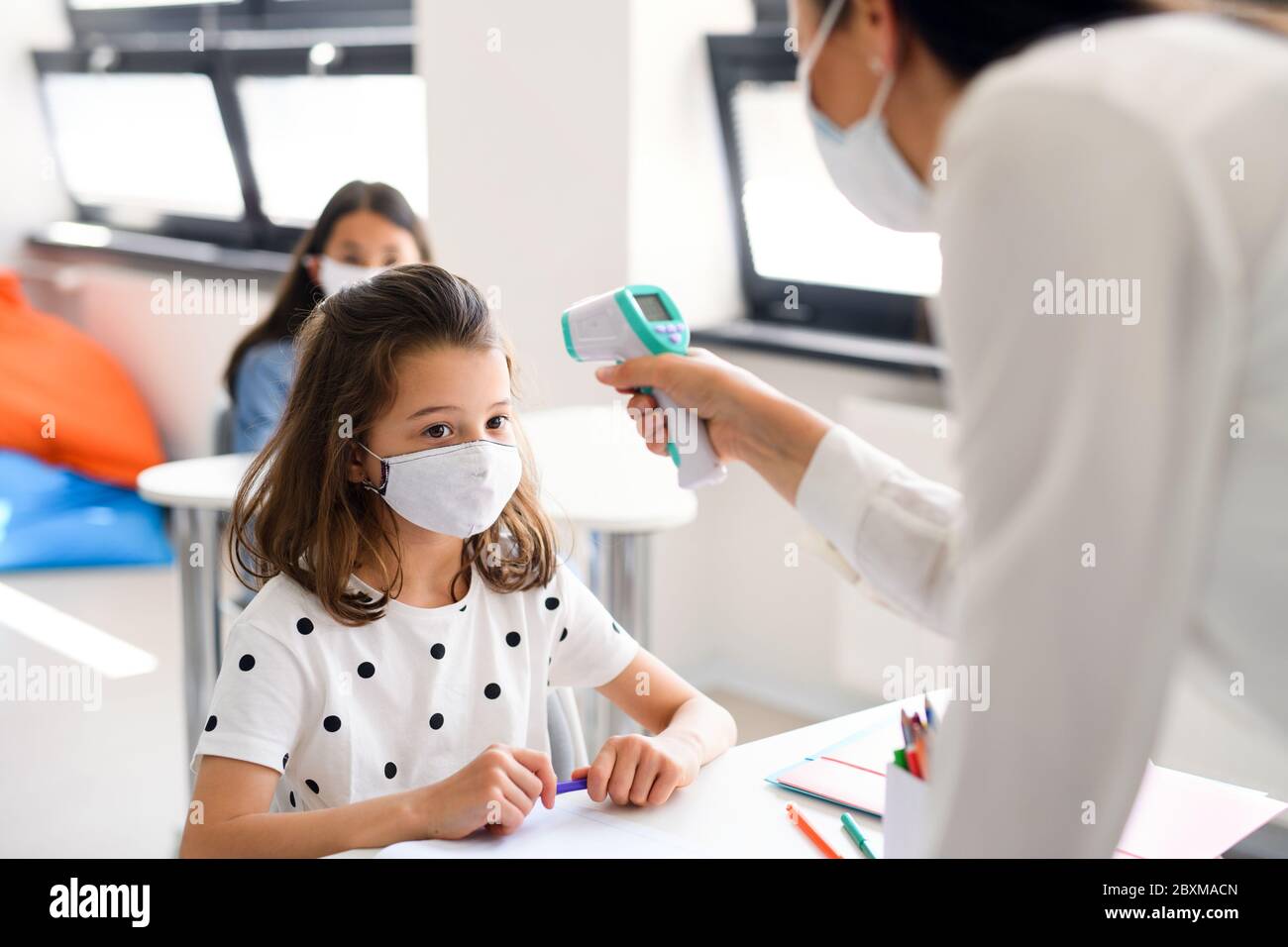 Worried teacher classroom hi-res stock photography and images - Alamy