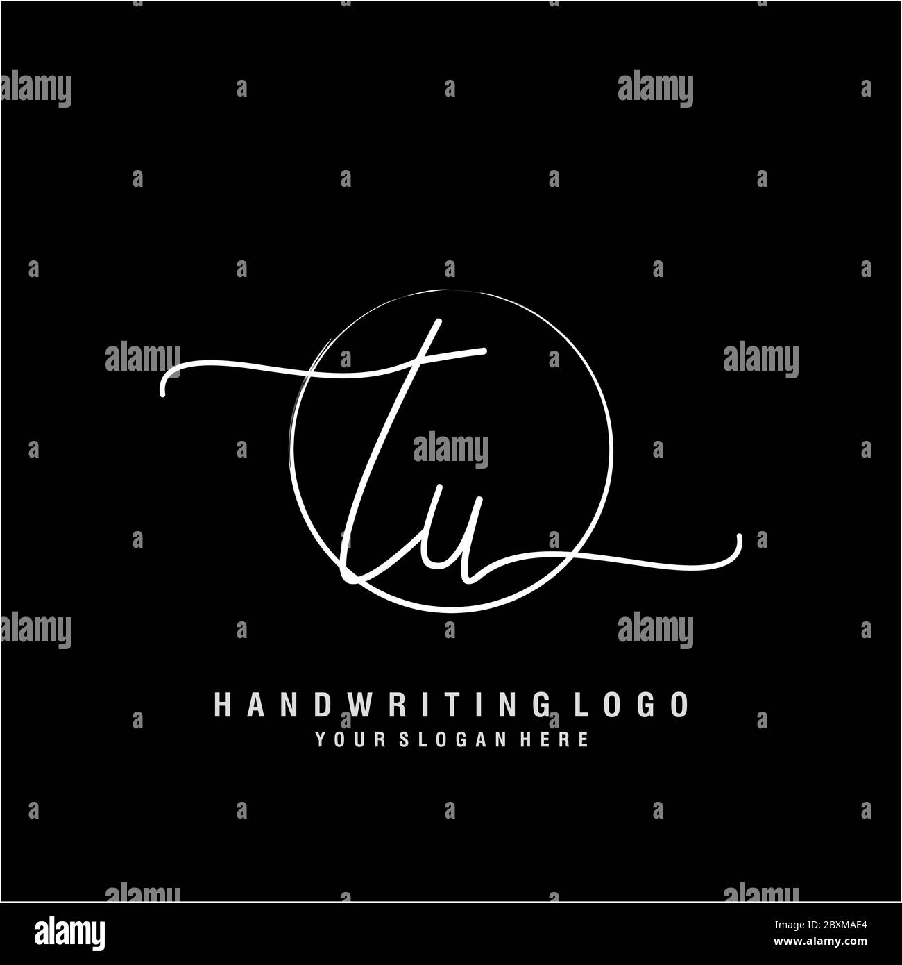 Initial tu Stock Vector Images - Alamy