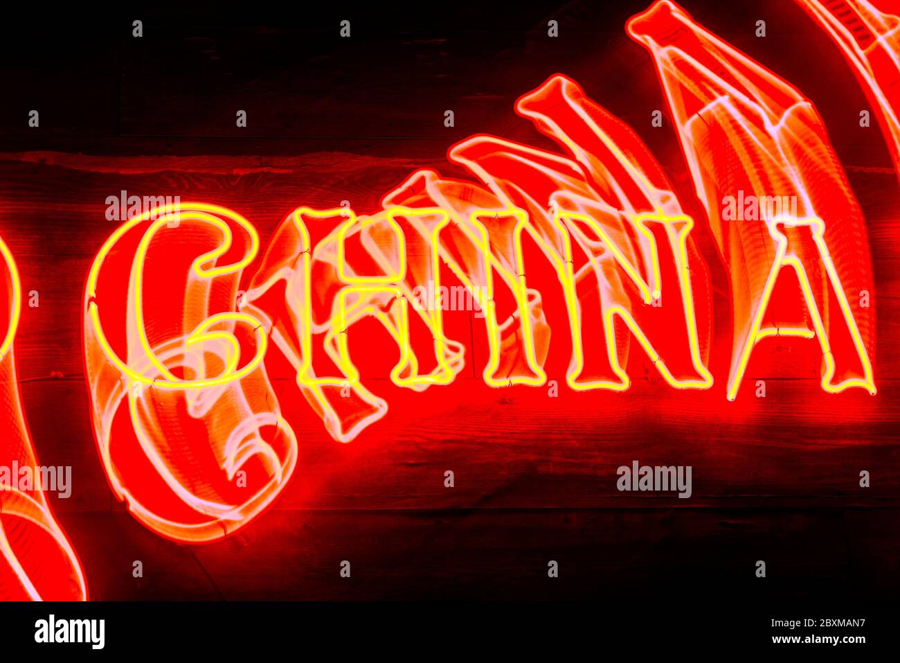 Neon signs, Hong Kong, China Stock Photo - Alamy