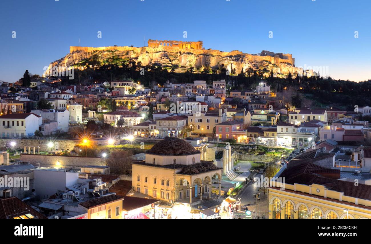 City of athens sunrise hi-res stock photography and images - Alamy
