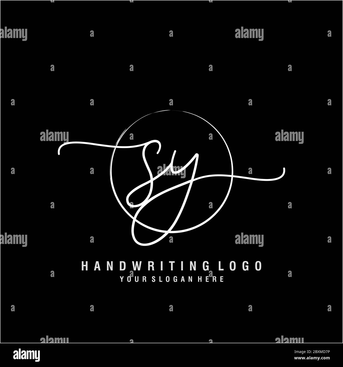 Letter sy Stock Vector Images - Alamy