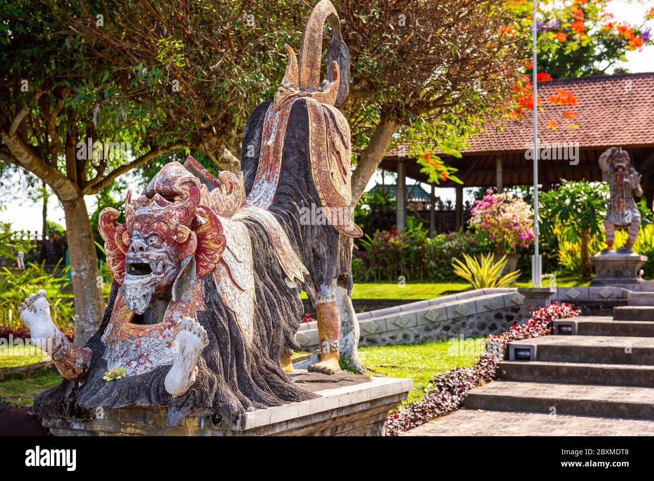 Barong is a panther-like creature and character in the Balinese ...