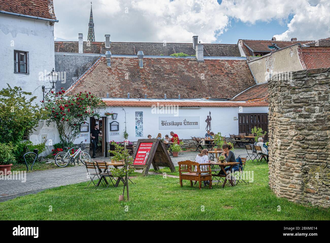 Impressions of the medieval romantic little town of Köszeg in Hungaria ...