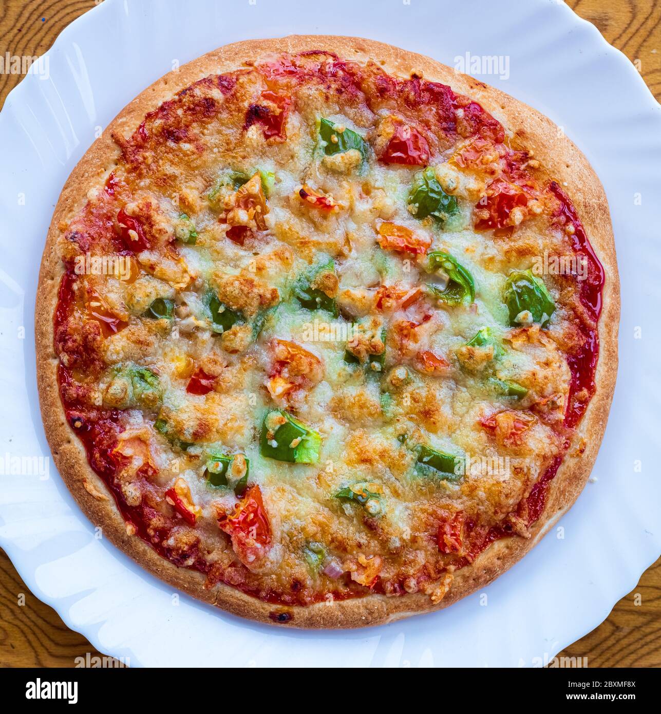 Pizza mozzarella cheese homemade hi-res stock photography and images ...