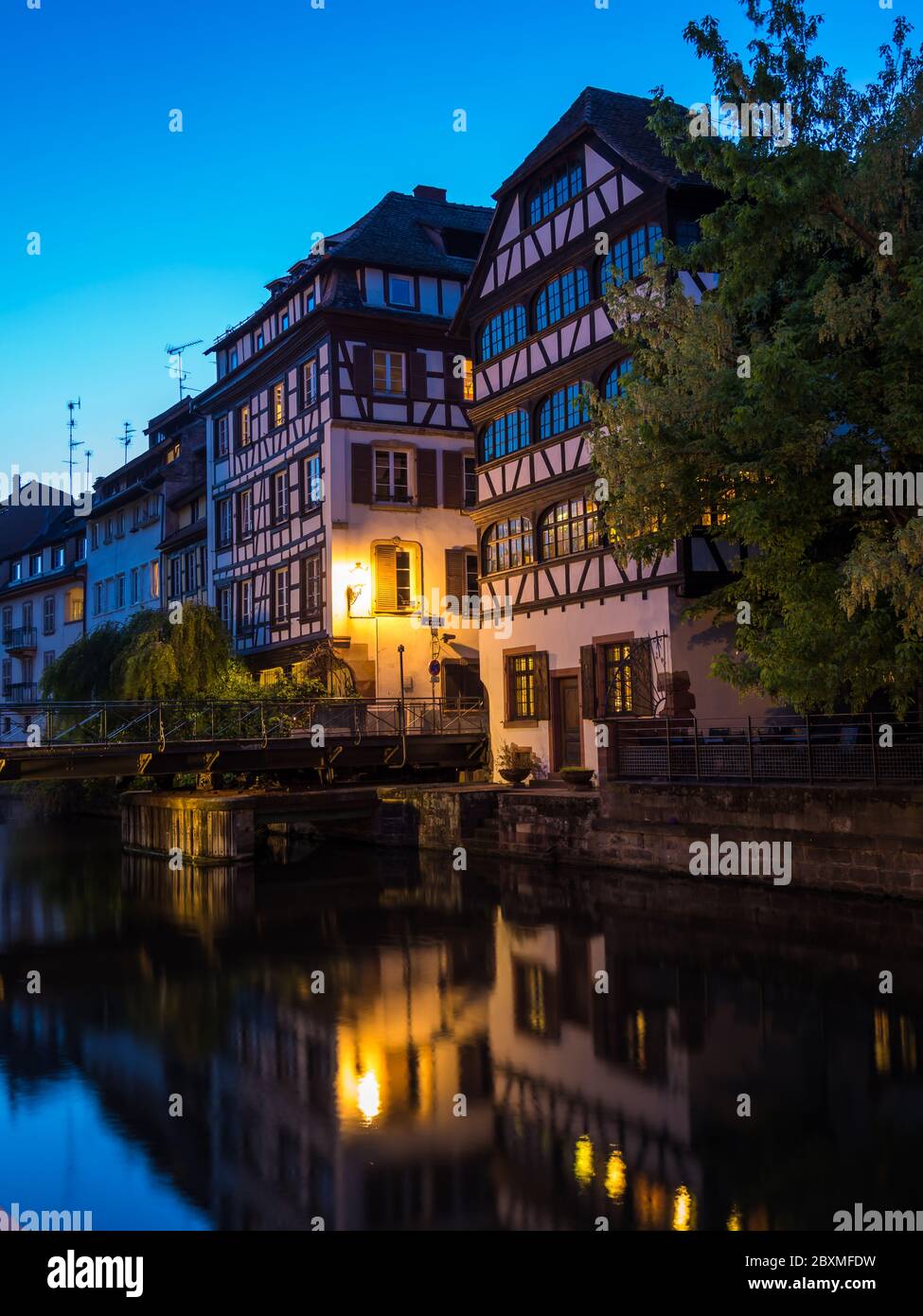 Petite France area in Strasbourg Alsace Stock Photo - Alamy