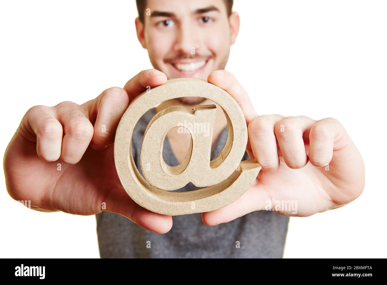 Ampersat symbol hi-res stock photography and images - Alamy